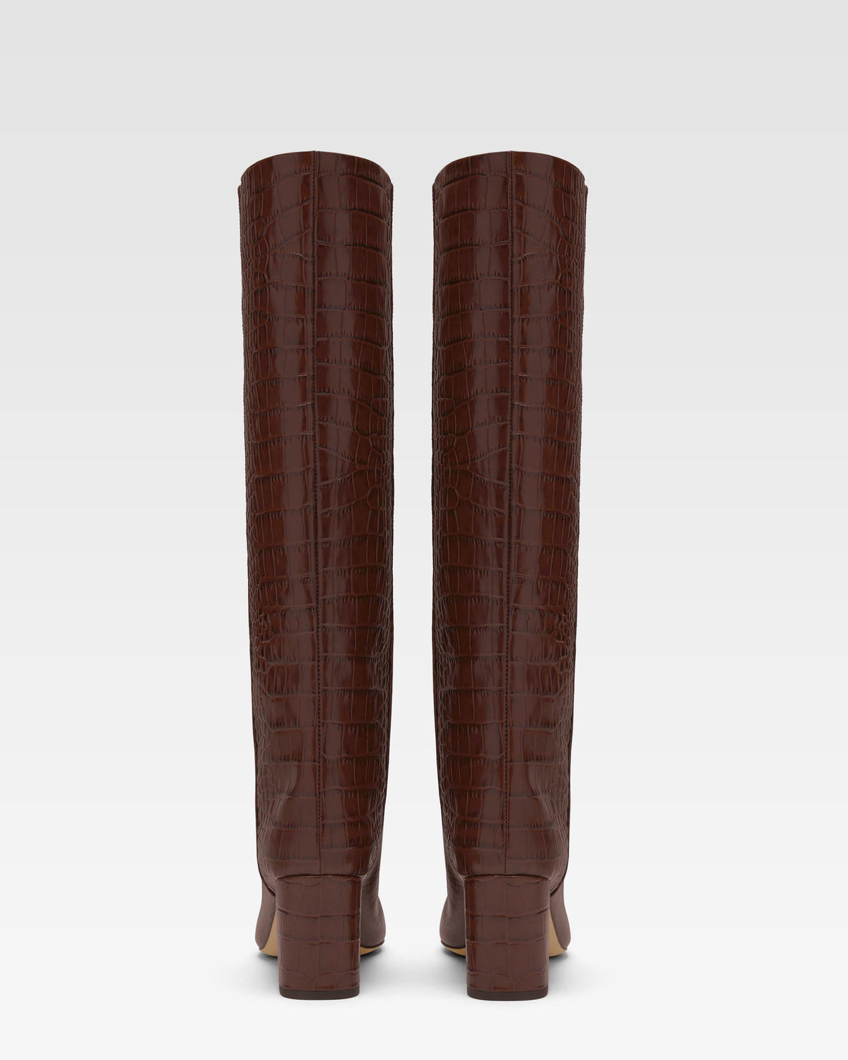 Croc-effect leather boot- Paris Texas – Paris Texas US